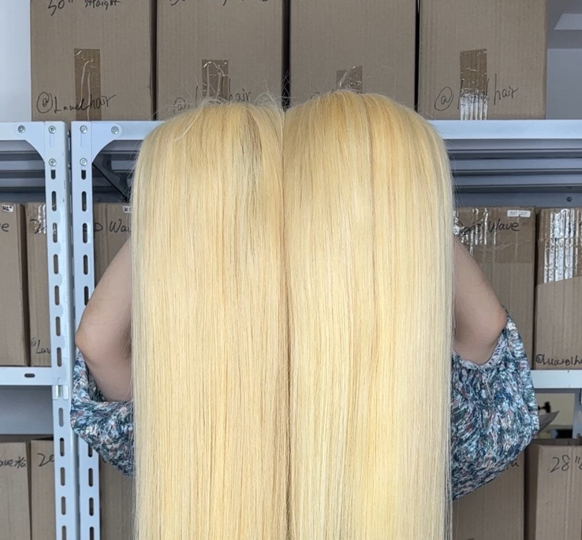 High quality virgin 613 human hair straight transparent full lace wig ...
